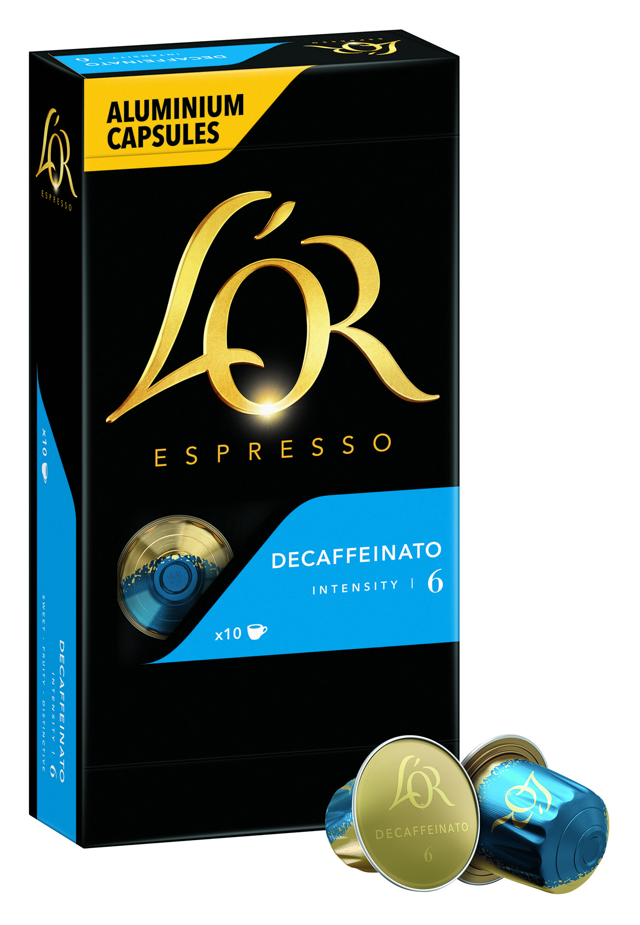 L'OR Espresso Decaffeinato 6, 10 Kapseln